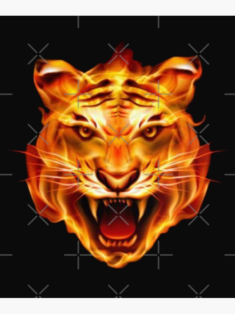 "Tiger 3d animation vector graphic design." Poster for Sale by ...