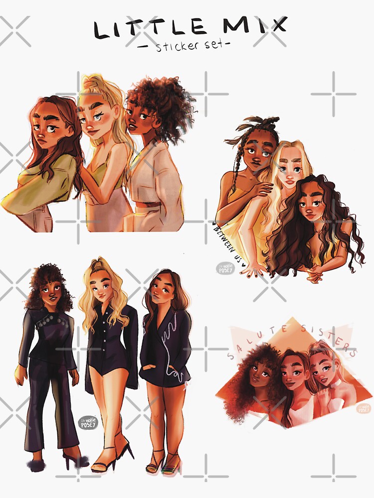 "Little Mix -Sticker pack- little mix" Sticker for Sale by wolfieposey ...
