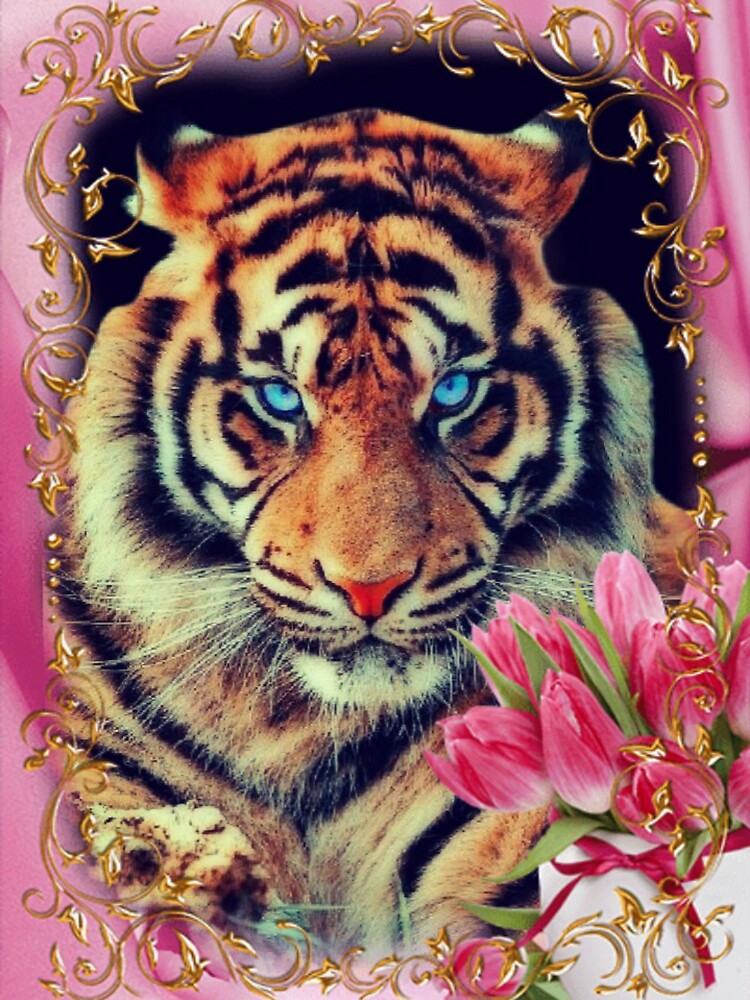 "yellow tiger" Sticker for Sale by S22p | Redbubble