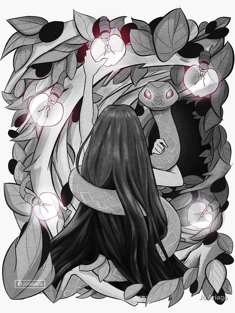 "Cursed Garden Design 1.0" Sticker for Sale by jo-ariaga | Redbubble