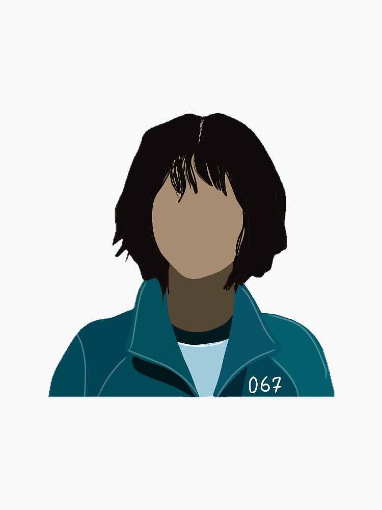 "Squid Game PLAYER #067" Sticker for Sale by Grr23 | Redbubble