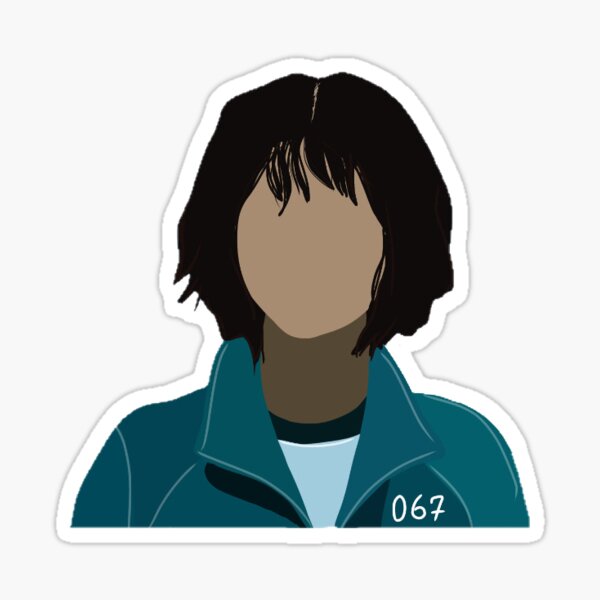 "Squid Game PLAYER #067" Sticker for Sale by Grr23 | Redbubble