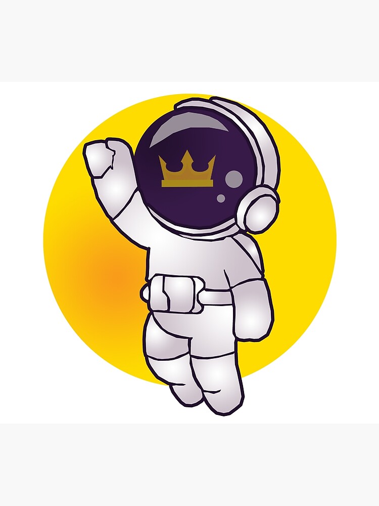 "Astronaut Crown Hunt" Poster for Sale by Merch-tians | Redbubble