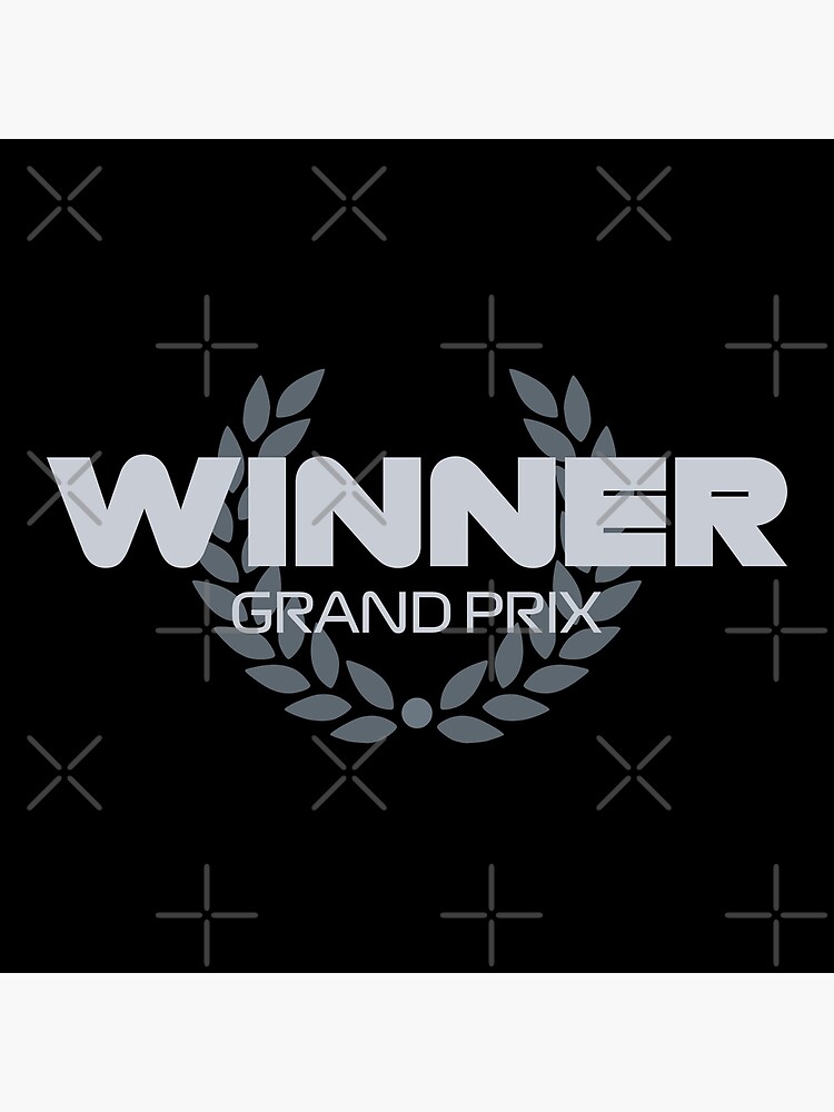 "Grand Prix Winner F1 Design" Poster for Sale by davidspeed | Redbubble