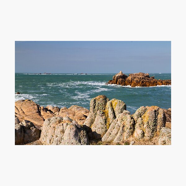 Coastal Scene Channel Island English Channel Boulders Nature Coast ...