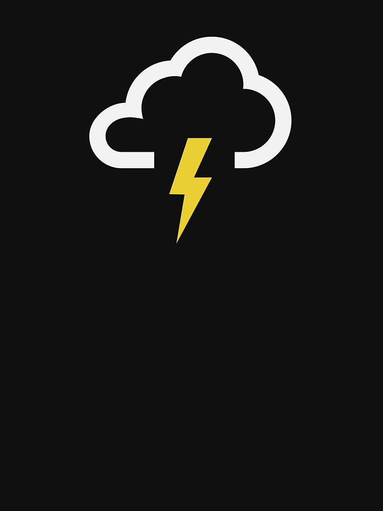 "Thunder Cloud - Thunderstorm Weather Lightning" T-shirt for Sale by GeeksUnique | Redbubble ...