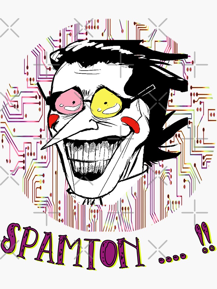 Sticker « Spamton Deltarune | Funny Spamton Deltarune Gift », par ...