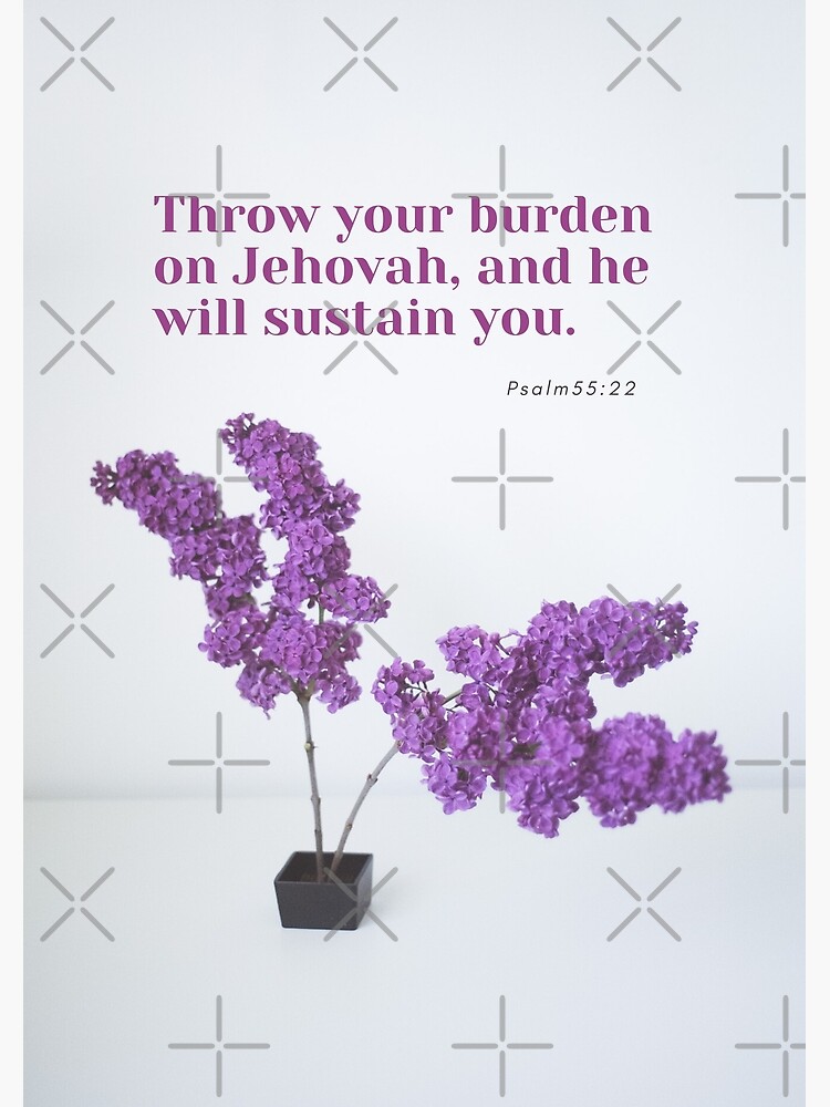 "JW encouraging bible scripture" Poster for Sale by allalily | Redbubble