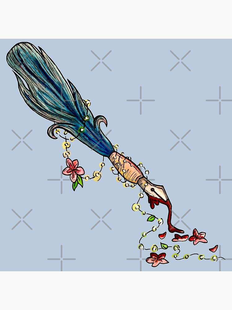 Póster «[CORTE DE PEGATINA] La llamada | Tinta y sangre | Inspirado en ...