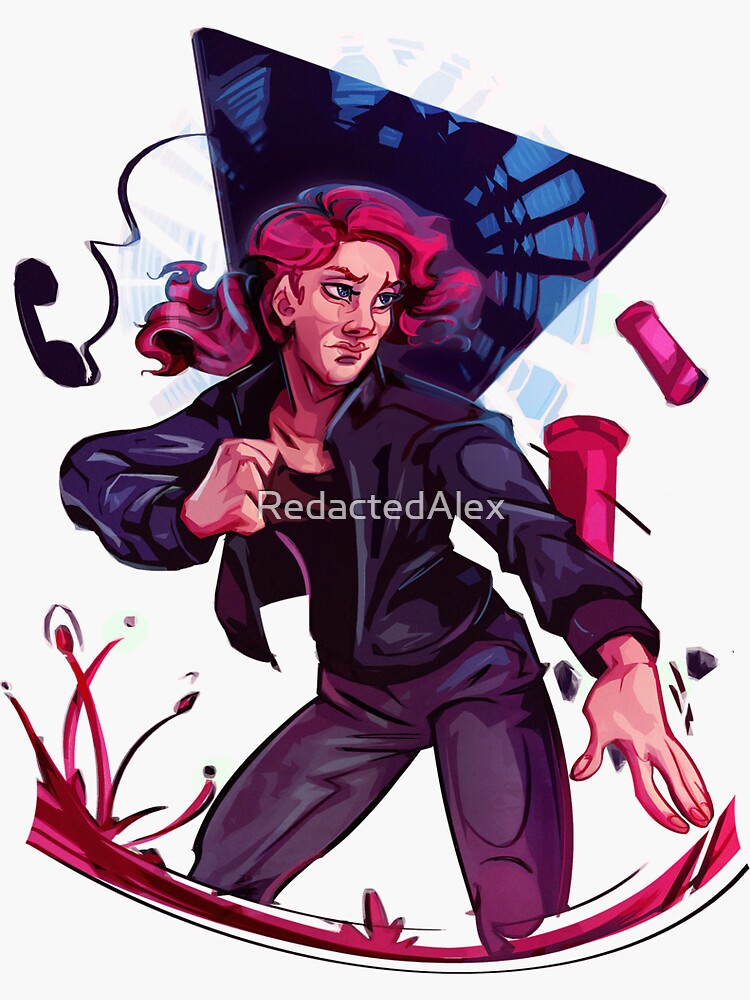 "Jesse Faden and Polaris from Control Remedy" Sticker for Sale by ...