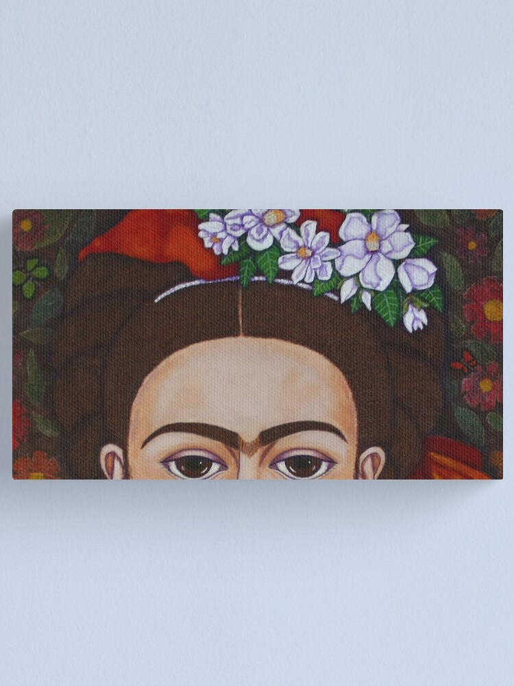 "Those eyebrows!" Canvas Print for Sale by madalenalobaote | Redbubble