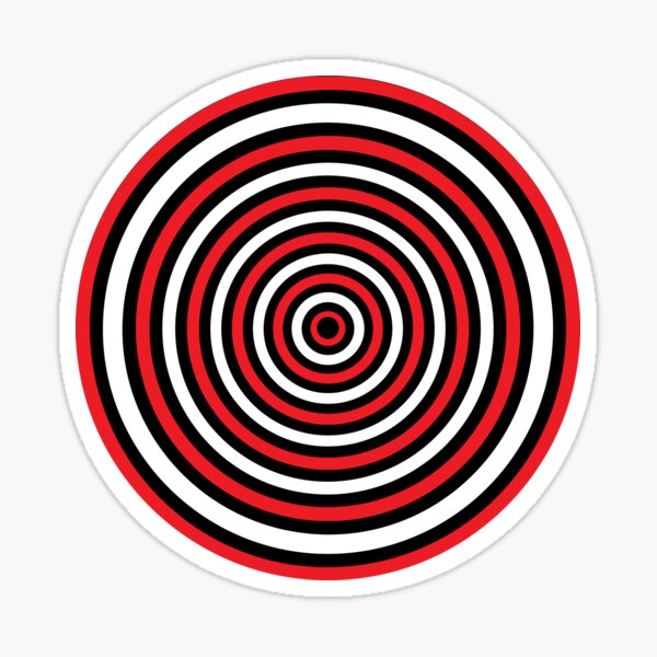 "Hypnosis - Cool Funny Motorcycle Helmet Or Car Bumper" Sticker for ...