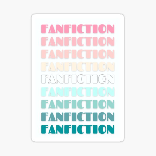 "Fanfiction Cotton Candy" Sticker for Sale by FanficTrash | Redbubble