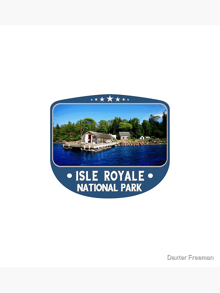 "Isle Royale National Park Michigan State Park" Poster for Sale by ...