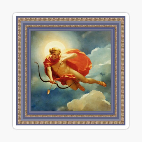 "Sun God Apollo" Sticker for Sale by Hautforte | Redbubble