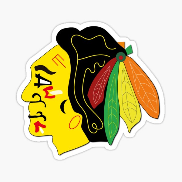 " Wonderful Hand Drawn American Indian" Sticker for Sale by ...