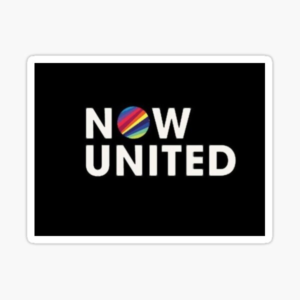 "NOW UNITED" Sticker by Manar-mm | Redbubble
