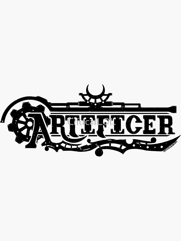 "D&D Artificer Class Logo" Sticker for Sale by CriticalLOL | Redbubble