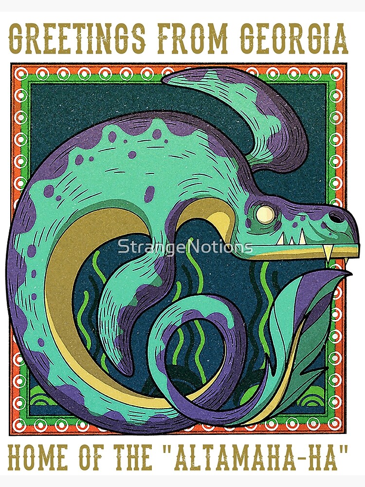 "Cryptozoology State by State — Altamaha-ha, Georgia Cryptid — See My ...