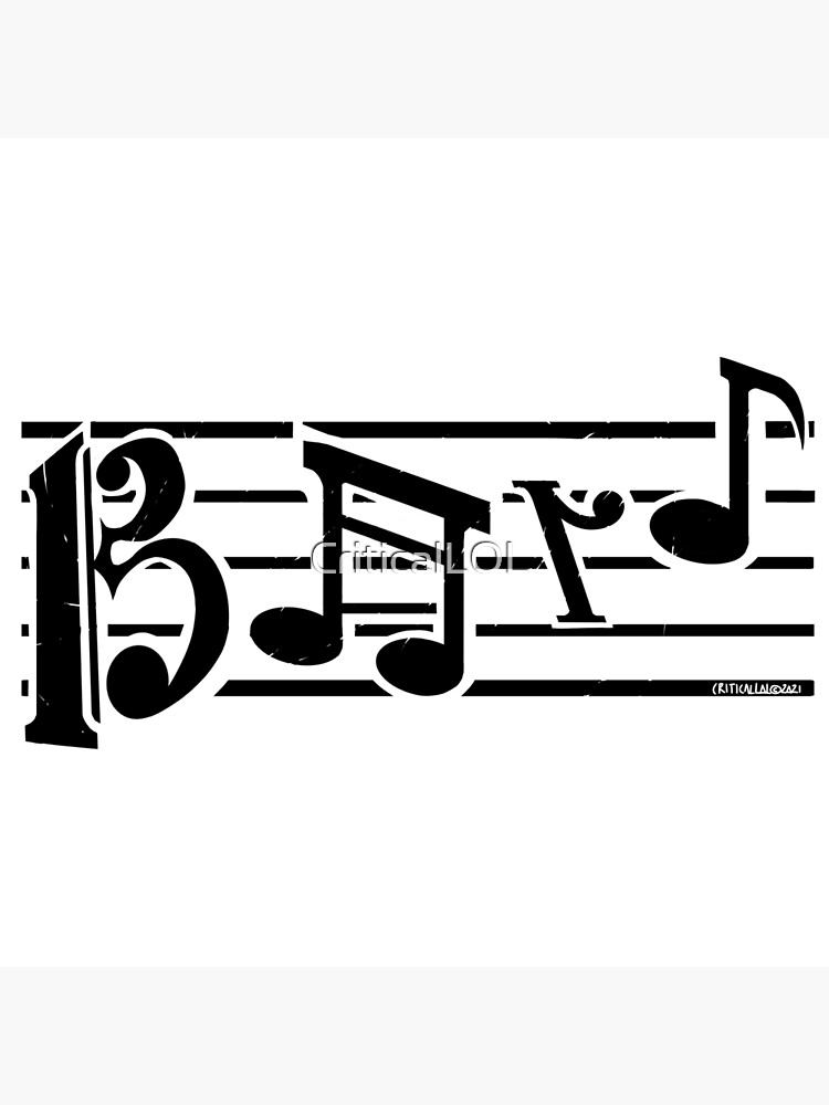 "D&D Bard Class Logo" Art Print for Sale by CriticalLOL | Redbubble