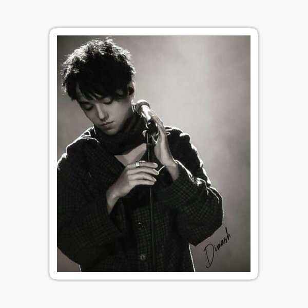 "Dimash Kudaibergen The Singer Queen Song Show Must Go On" Sticker for ...