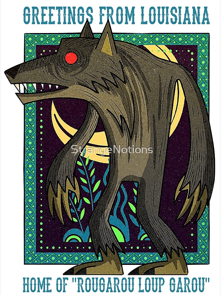 "Cryptozoology State by State — Rougarou Loup-Garou, Louisiana Cryptid ...