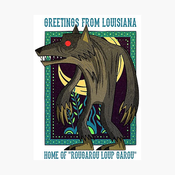 "Cryptozoology State by State — Rougarou Loup-Garou, Louisiana Cryptid ...