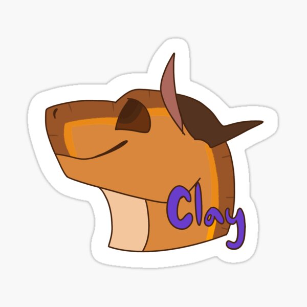 "Clay sticker " Sticker by Mallowleaf | Redbubble