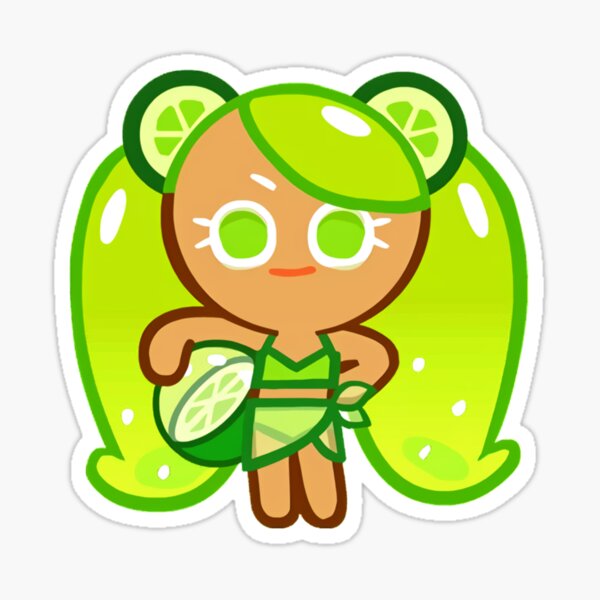 "Lime Cookie! Cookie Run Ovenbreak" Sticker for Sale by Neilladeli ...