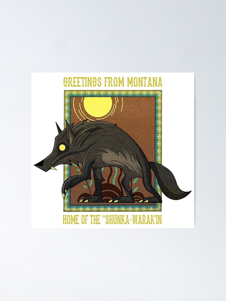 "Cryptozoology State by State — "Shunka Warak’in," Montana Cryptid ...