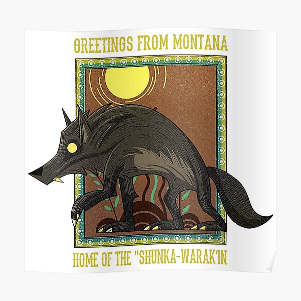 "Cryptozoology State by State — "Shunka Warak’in," Montana Cryptid — See My Other 49 U.S. State ...
