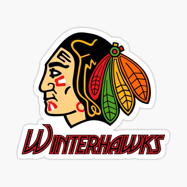 "Portland Winterhawks" Sticker by trantrongshop | Redbubble