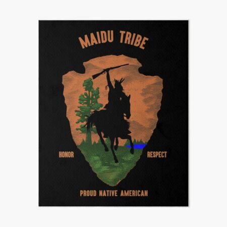 "Maidu T-ShirtMaidu Tribe Native American Indian Pride Vintage Retro ...