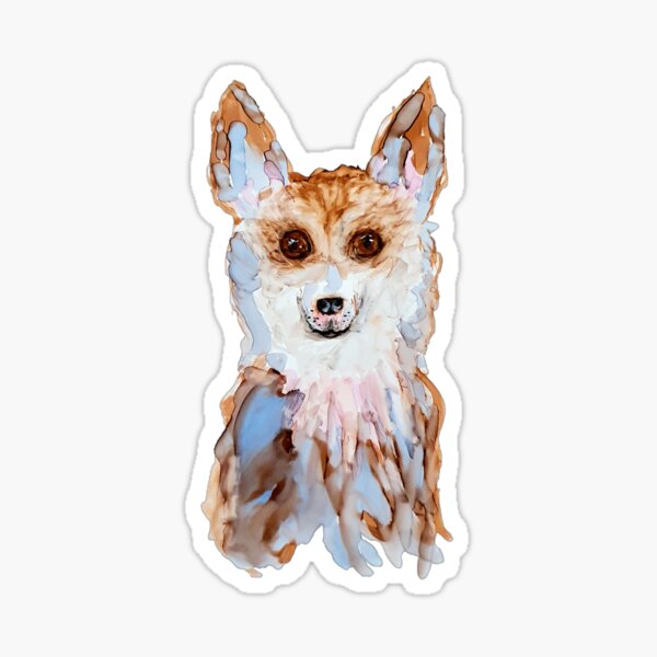 "Foxy" Sticker by DaisyMaeInkArt | Redbubble