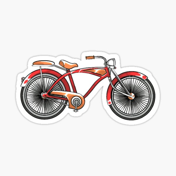 "Bike Aesthetic" Sticker for Sale by brookemiller801 | Redbubble
