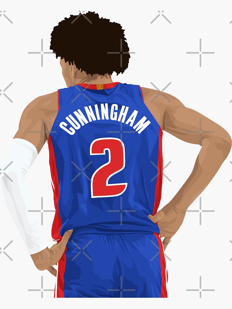 "Cade Cunningham 2" Sticker for Sale by Infamousbball | Redbubble