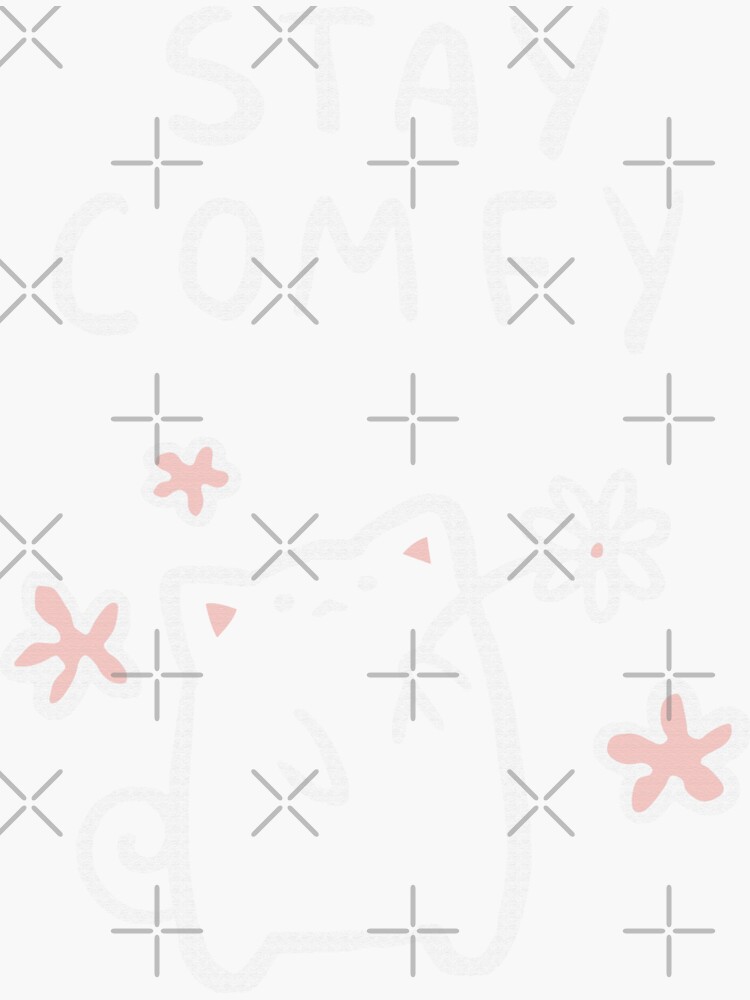 "Lilypichu Stay Comfy " Sticker for Sale by Dorothy Wright | Redbubble
