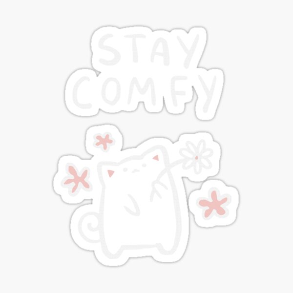 "Lilypichu Stay Comfy " Sticker for Sale by Dorothy Wright | Redbubble