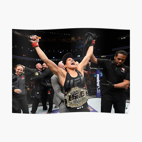 "Amanda Nunes Wallpaper " Poster for Sale by safwanemolo28 | Redbubble