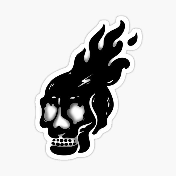 "GHOST RIDER " Sticker for Sale by Kundansarpe | Redbubble