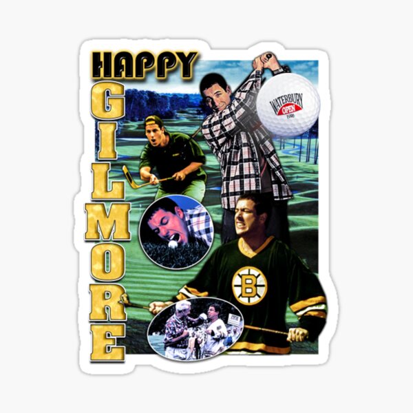 "Happy Gilmore T-ShirtVintage Happy Gilmore " Sticker by ToveBadune ...