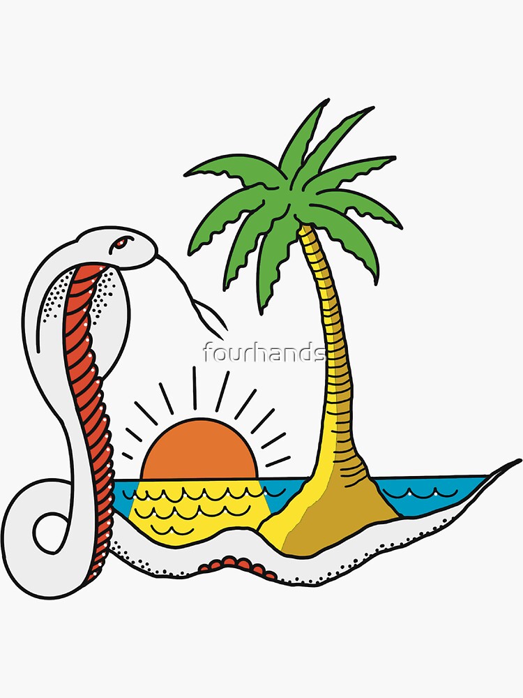 "Goa" Sticker by fourhands | Redbubble