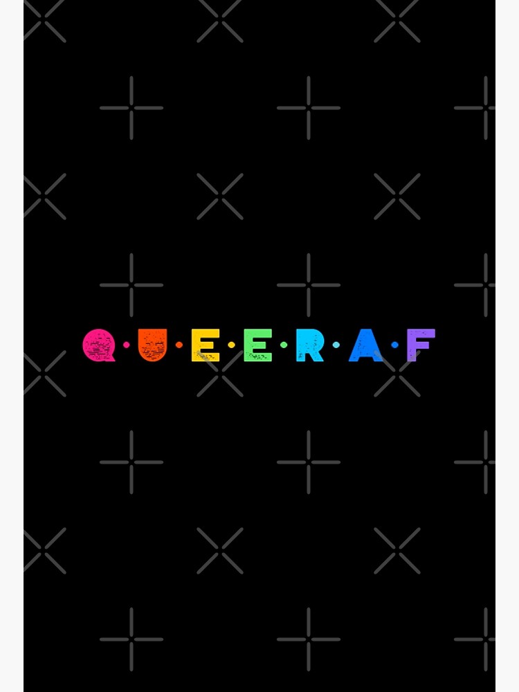 "Queer AF, Pride Day, Pride Week, Pride Month" Poster by MoniquePrince ...
