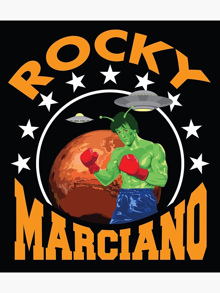 "Rocky Marciano Black" Poster for Sale by gambitto | Redbubble
