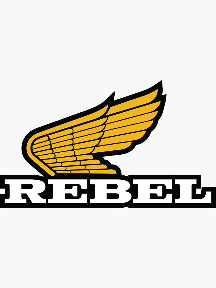 "Classic Rebel" Sticker for Sale by pongpawikan | Redbubble