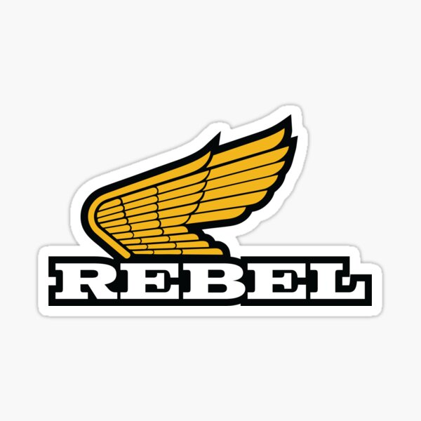 "Classic Rebel" Sticker for Sale by pongpawikan | Redbubble