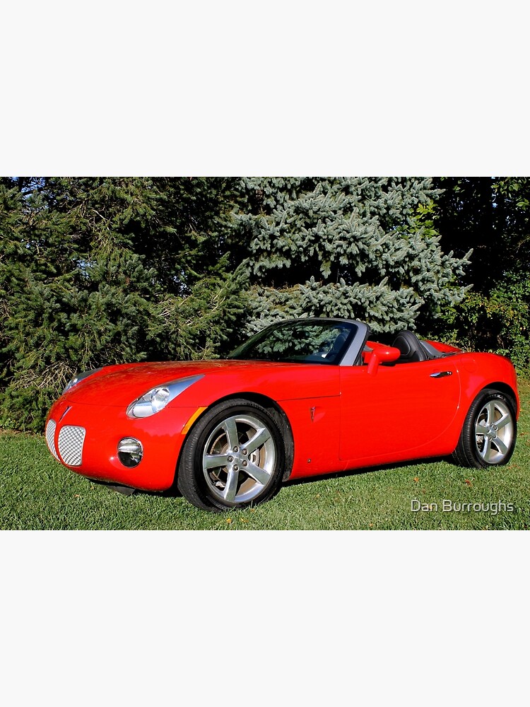 "Red Pontiac Solstice" Poster for Sale by runner007 | Redbubble