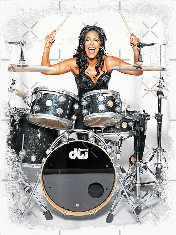 "Sheila E. drummer - Prince drum woman - digital art by IonaArtDigital ...