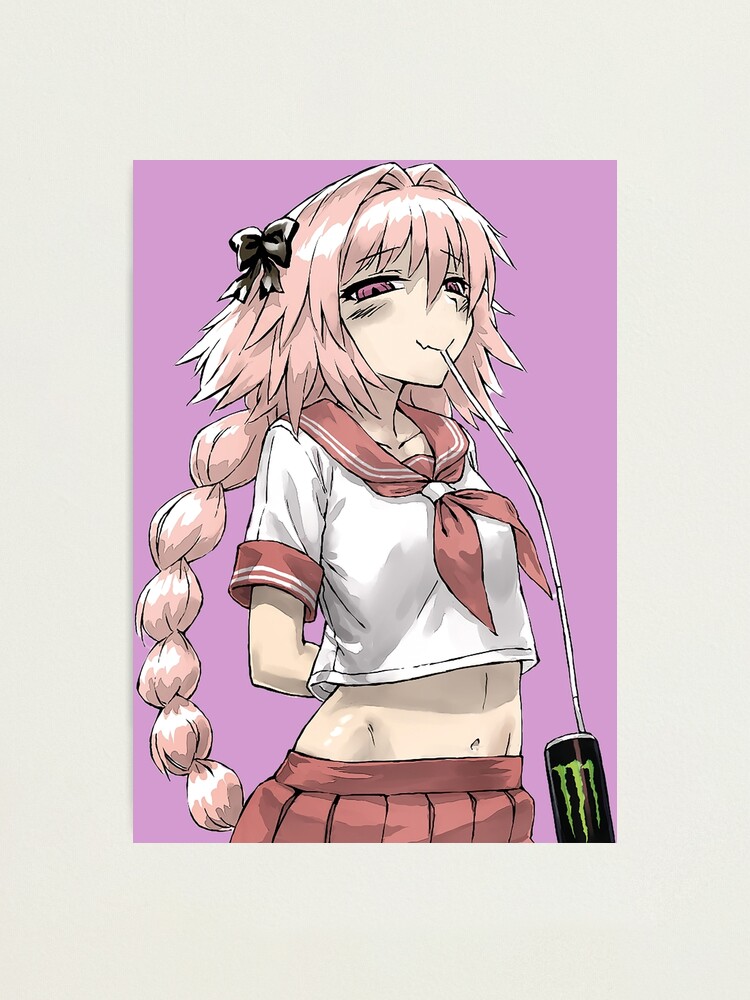 "Astolfo Energy Drink" Photographic Print for Sale by HanekawaTsubasa ...