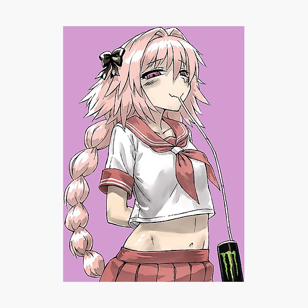 "Astolfo Energy Drink" Photographic Print for Sale by HanekawaTsubasa ...